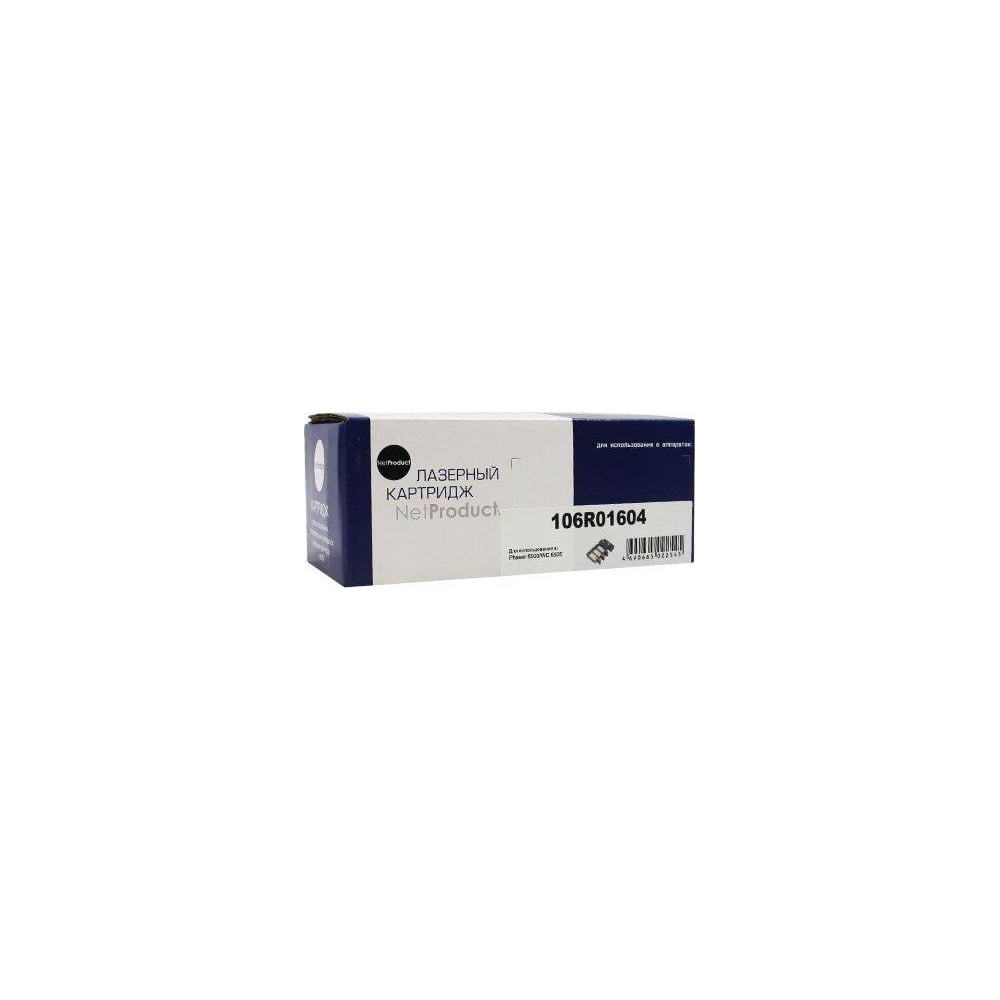 Тонер-картридж Netproduct для Xerox Phaser 6500/WC 6505, Bk, 3K N ...