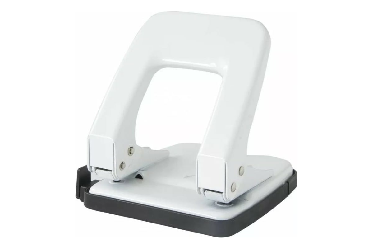 Дырокол DELI E0138 максимум 35 листов металл ассорти 2 отверстия с ...