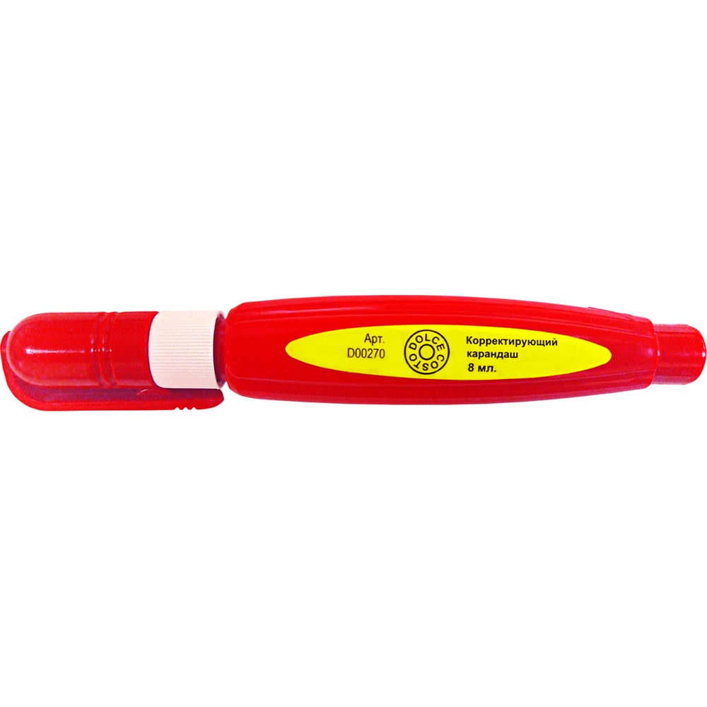 Корректирующий карандаш DOLCE COSTO 8 мл упаковка 24 шт D00270 ...