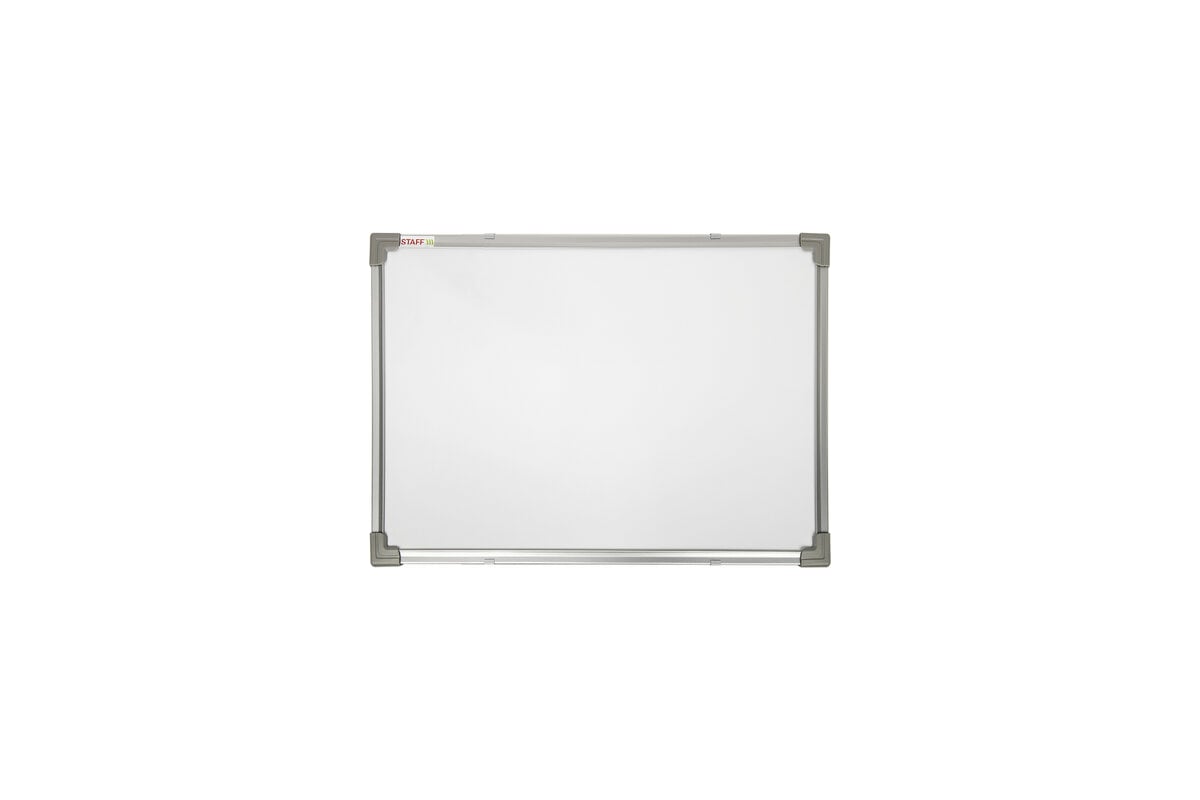 Магнитно-маркерная доска Staff 90x120 см, металлическая рамка, ECO ...