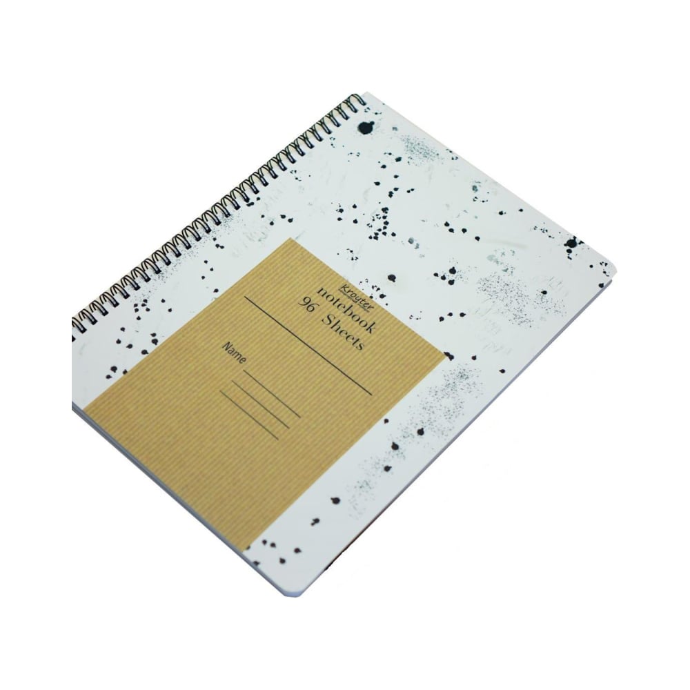 Бизнес-тетрадь Kroyter Офис А4, 96 листов, 206x295 мм, клетка, скрепка ...