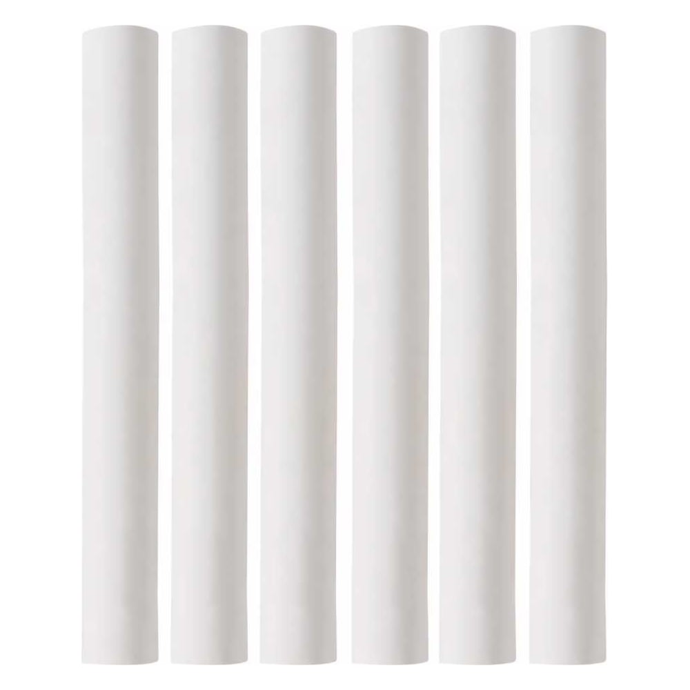 Мел BRAUBERG белый, мягкое письмо, набор 400 шт, круглый 227441 ...