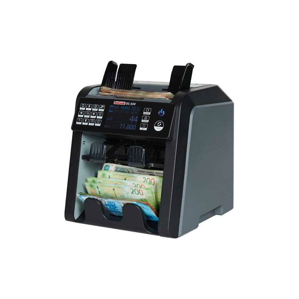Двухкарманный счетчик-сортировщик банкнот DoCash DC-55V, 2CIS 14391 - выгодная цена, отзывы ...