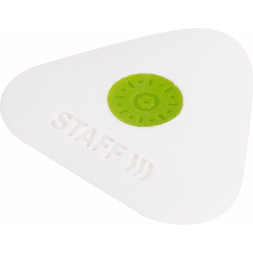 Ластик Staff Trio Xl, 50x50x9 мм, треугольный, термопластичная резина ...