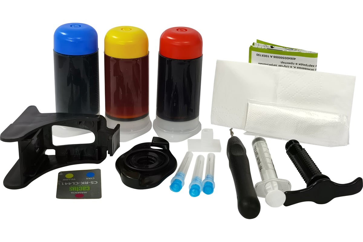 Заправочный набор CS-RK-CL446 многоцветный 3x30мл для Canon Pixma ...