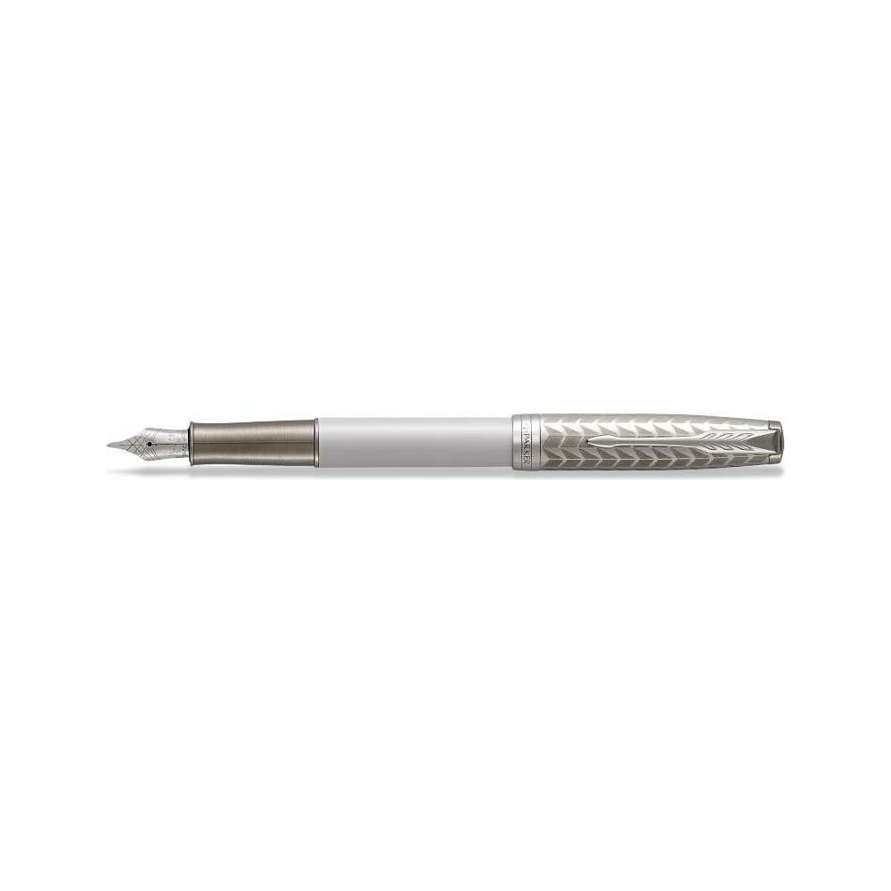 Перьевая ручка Parker Sonnet Premium - Pearl Metal PGT, F, BL 1931547 ...