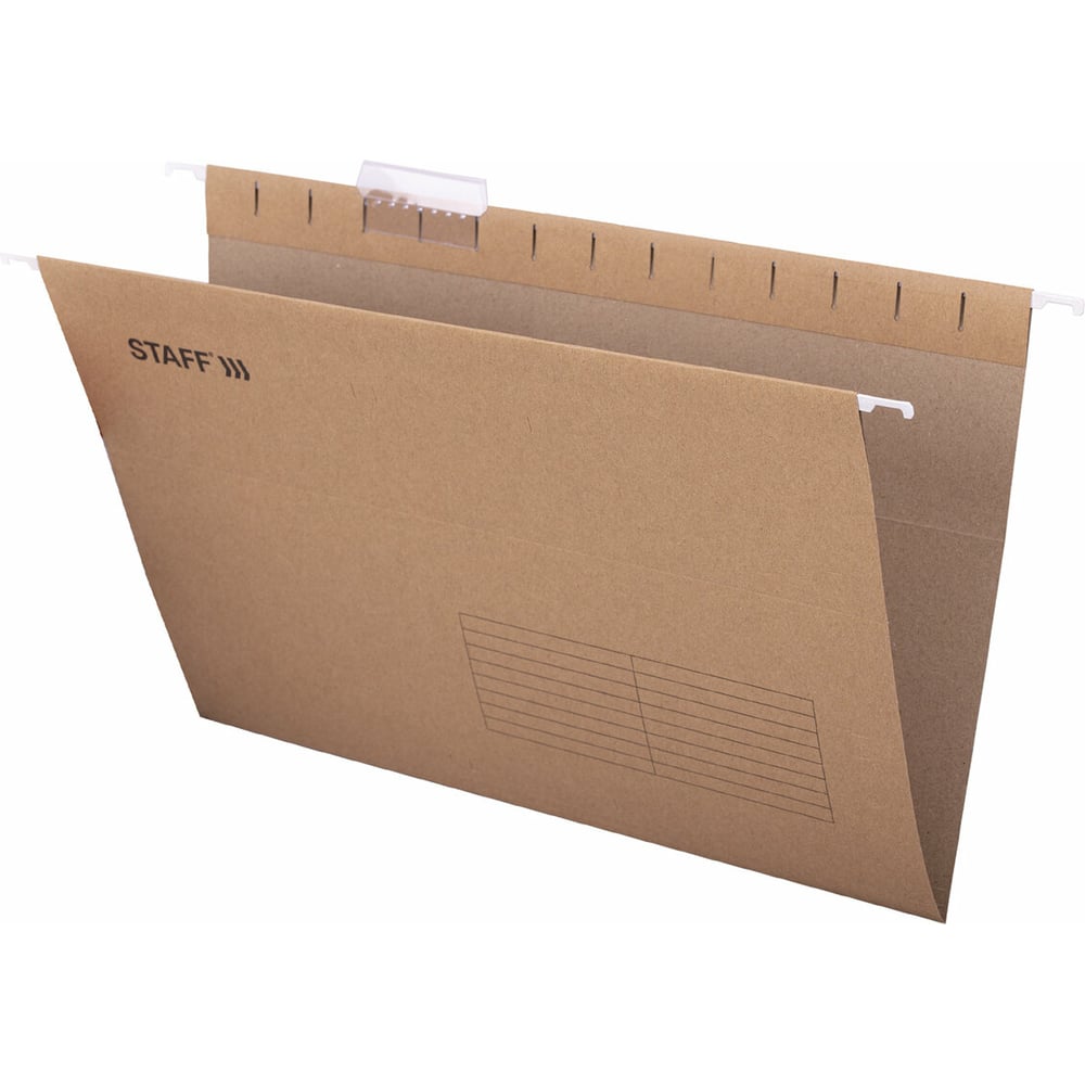 Подвесные папки Staff A4/Foolscap 404x240 мм, до 80 л, комплект 10 шт ...