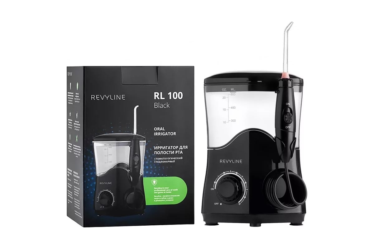 Стационарный ирригатор Revyline RL100, цвет черный 5180 - выгодная цена ...