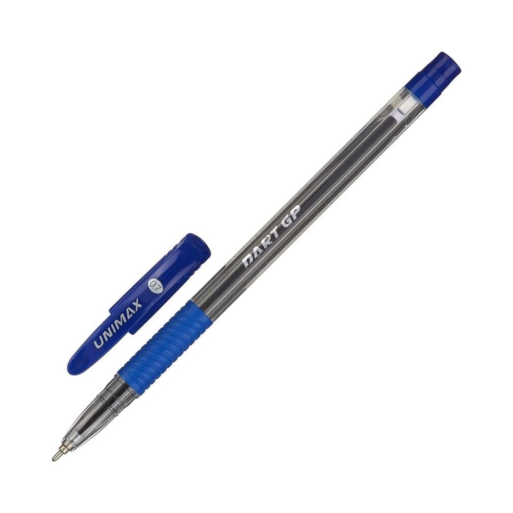 Шариковая ручка Unimax Dart GP синяя, 0.5 мм 722470 - выгодная цена ...