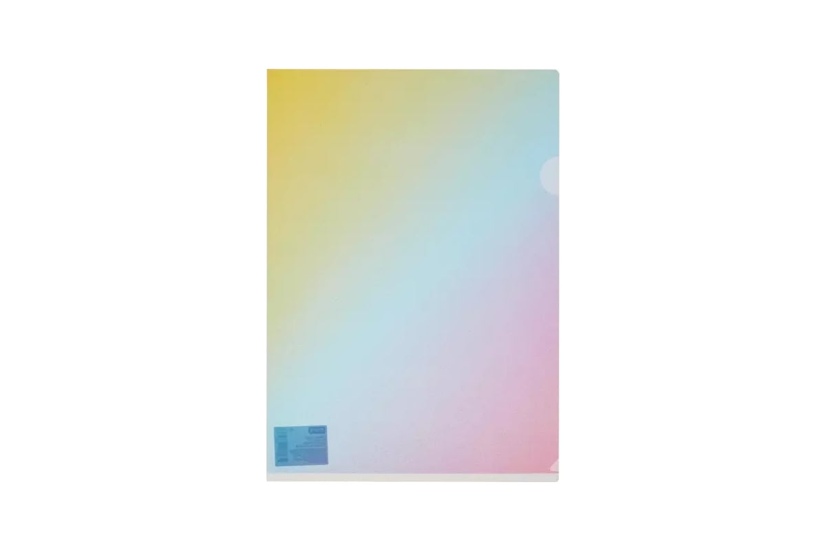 Папка уголок Attache Selection rainbow а4, полипропилен, 3 штуки в упаковке 1378378 - выгодная ...