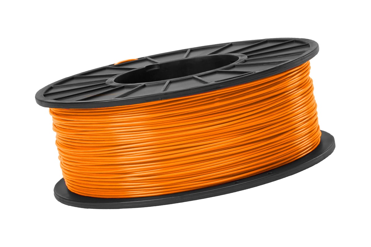 Пластик в катушке FUNTASTIQUE petg, 1.75 мм, 1 кг, оранжевый PETG-1KG ...