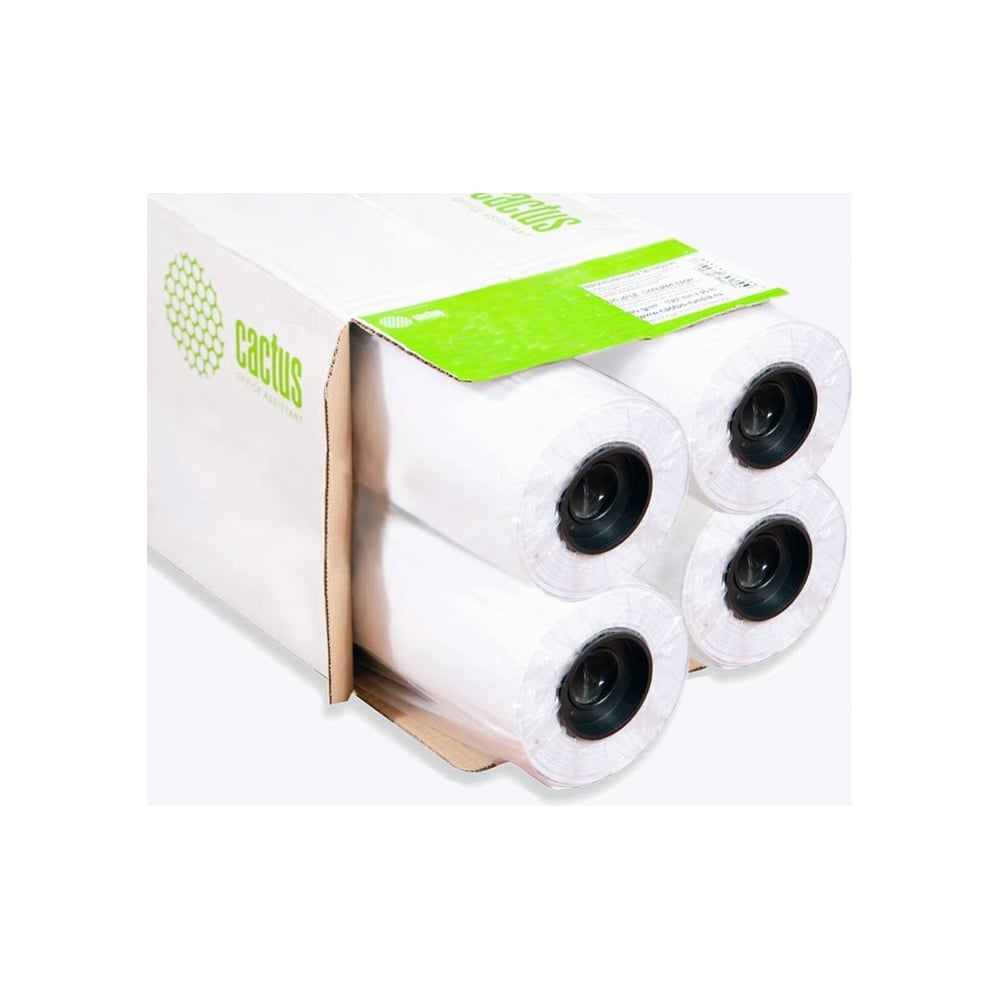 Бумага CACTUS Eco CS-LFP80-914457E-4 36", A0, 914 мм, 45.7м, 80г/м2 ...