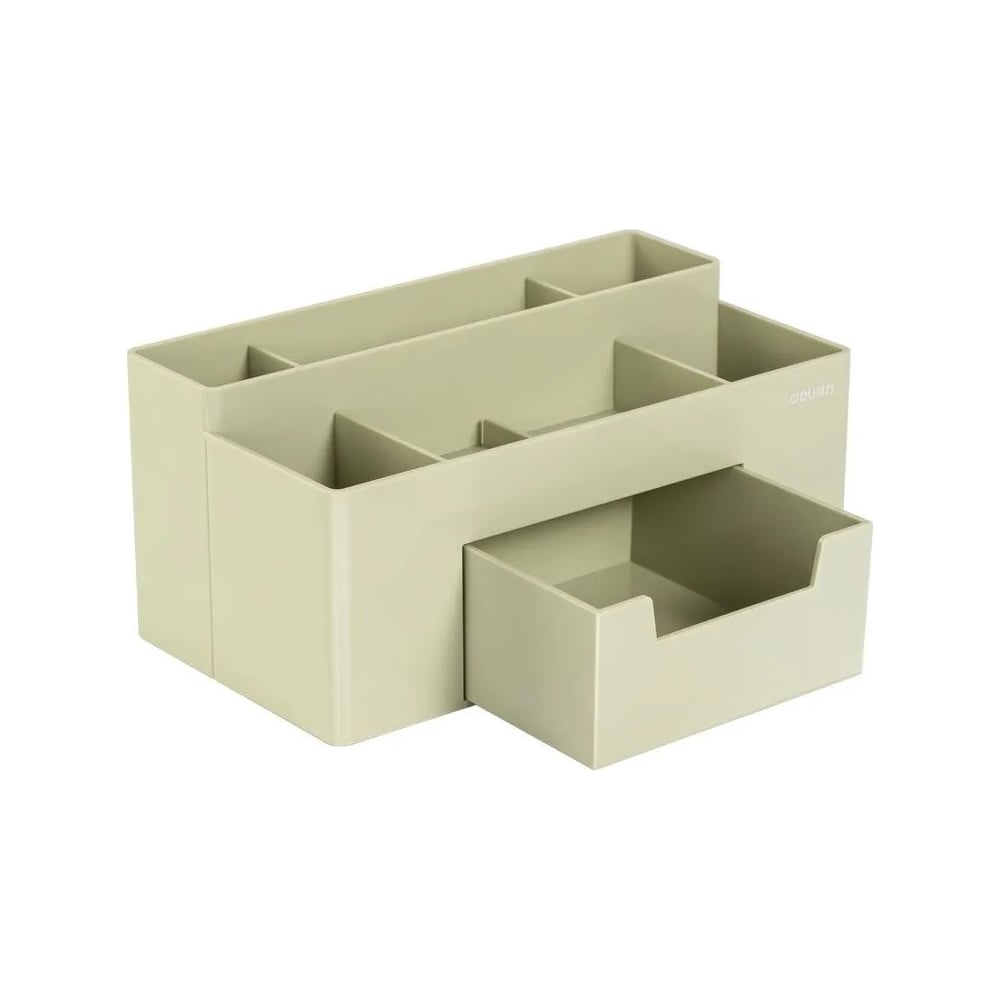 Настольный органайзер DELI 8913GREEN 224x121x104 мм, зеленый, пластик ...