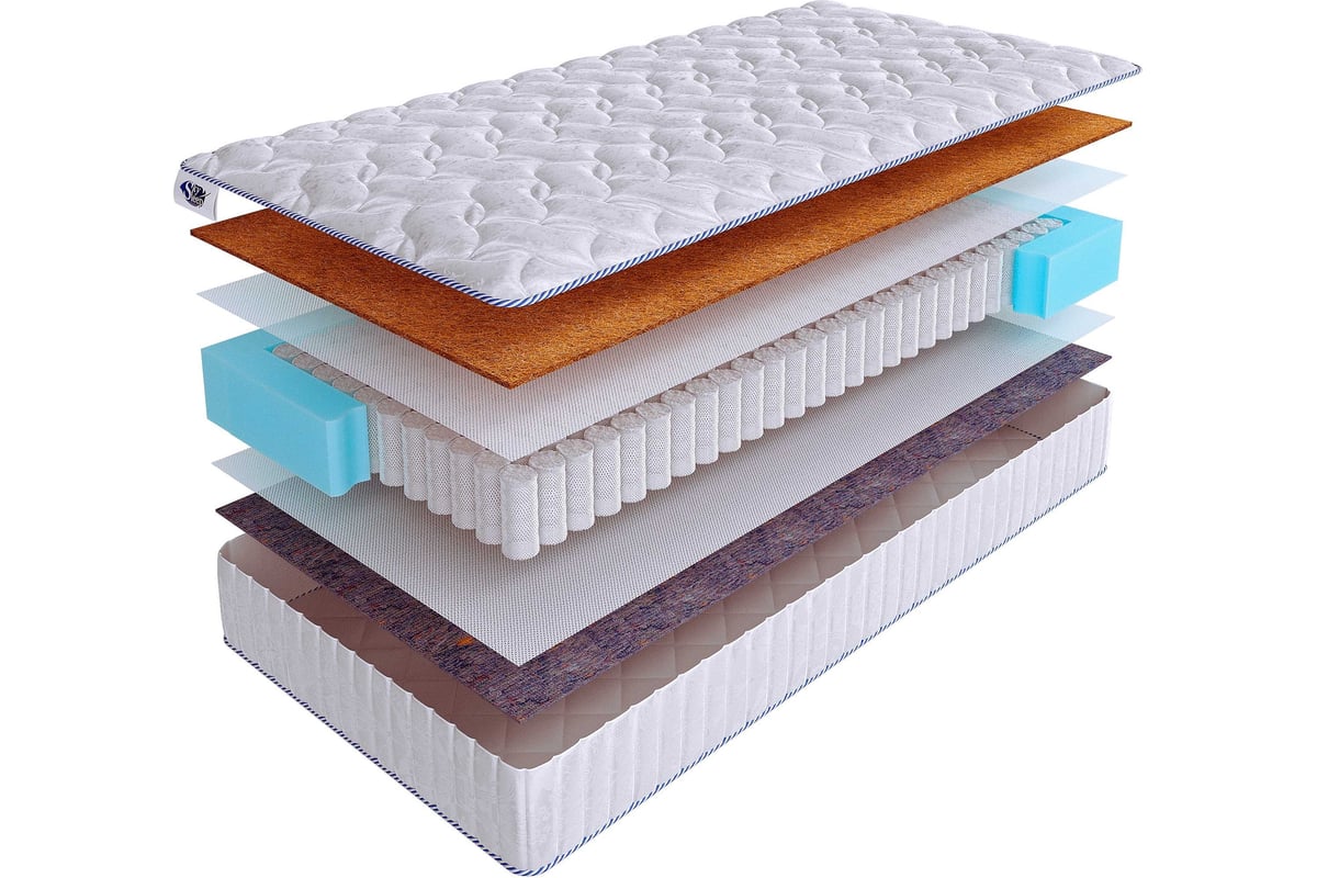 Односторонний ортопедический матрас SkySleep ONE SIDE 4 S500 170x215 на ...