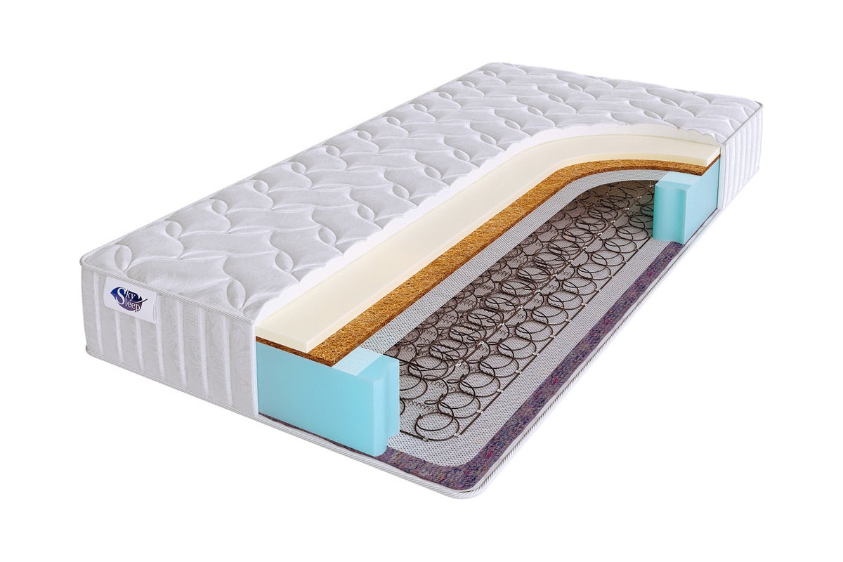 Односторонний ортопедический матрас SkySleep ONE SIDE 5 BS 200x170 на ...