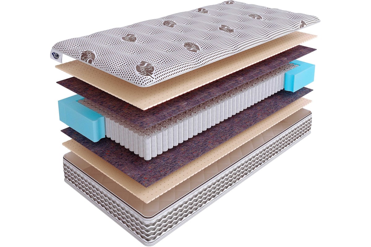 Ортопедический матрас SkySleep из натуральных наполнителей с ...