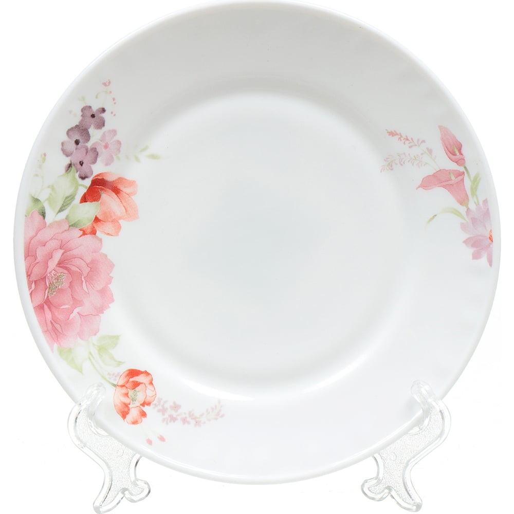 Тарелка DANIKS десертная, стеклокерамика, 18 см, круглая, роуз, hp70 330167 - выгодная цена ...