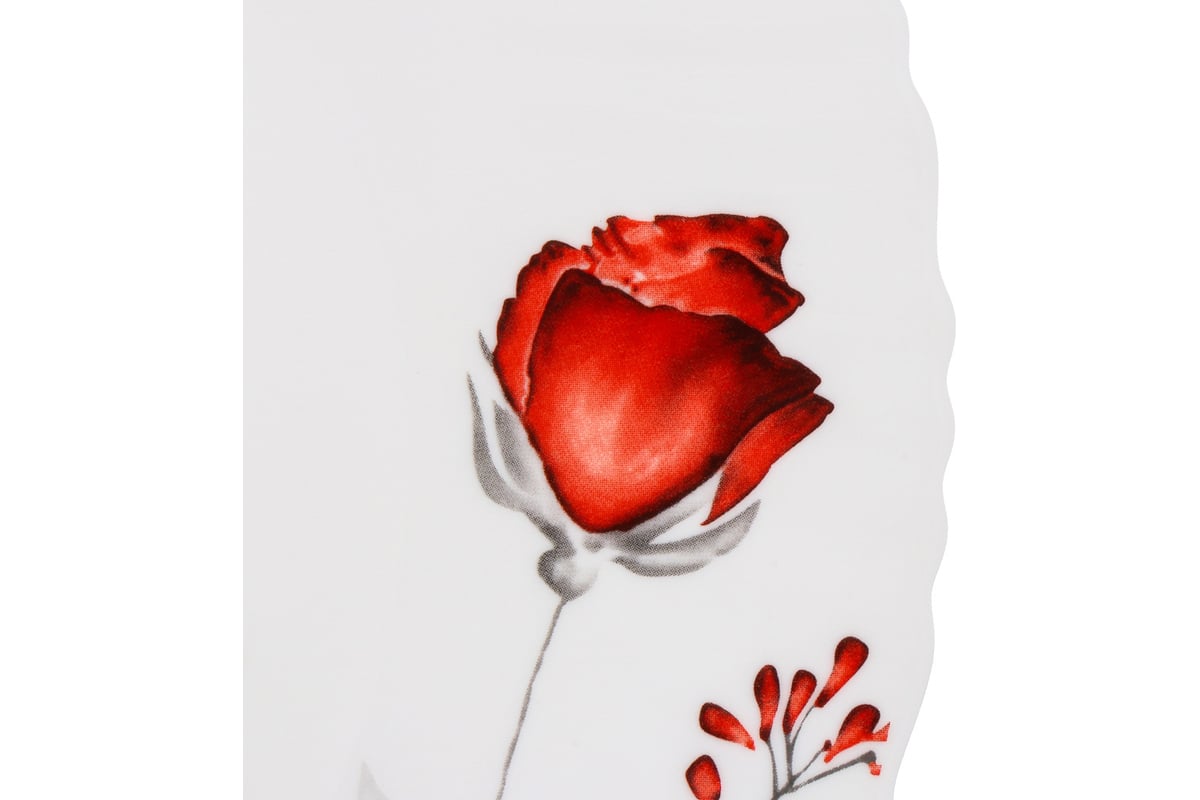 Тарелка DANIKS десертная, стеклокерамика, 19 см, круглая, вероника, lhp 75/220303 448945 ...