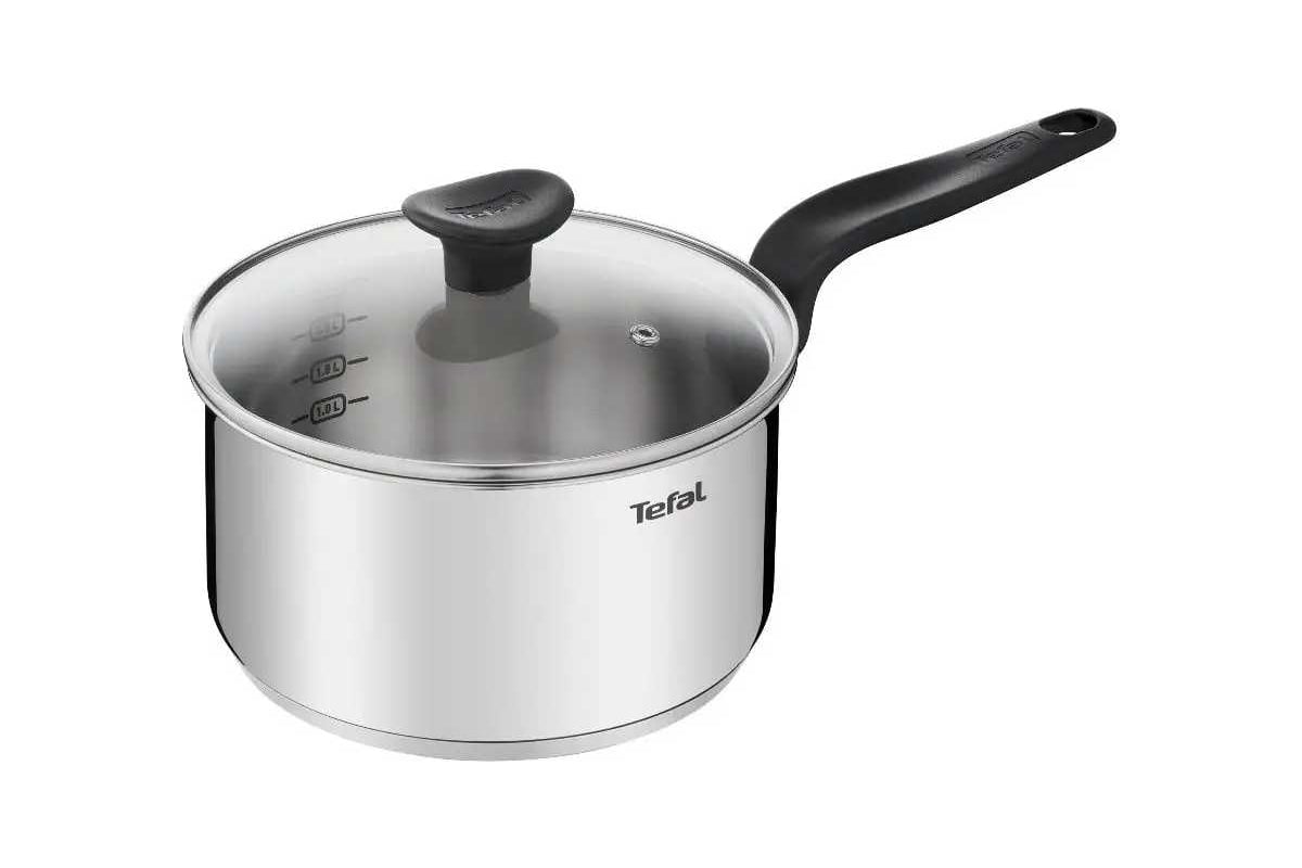 Ковш с крышкой TEFAL PRIMARY 18 см E3082374 - выгодная цена, отзывы ...
