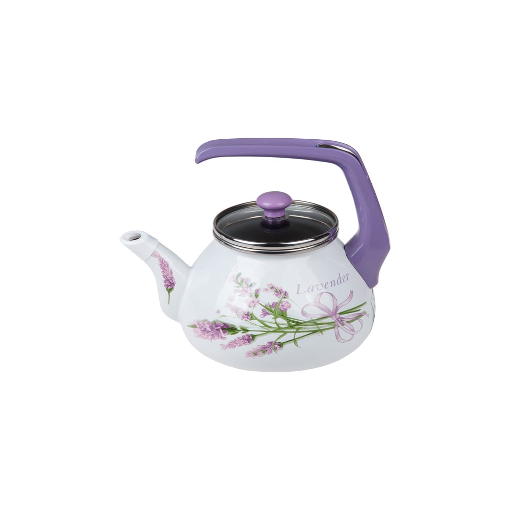 Чайник PERFECTO LINEA стальной эмалированный, 2.2 л, серия Лаванда 52 ...