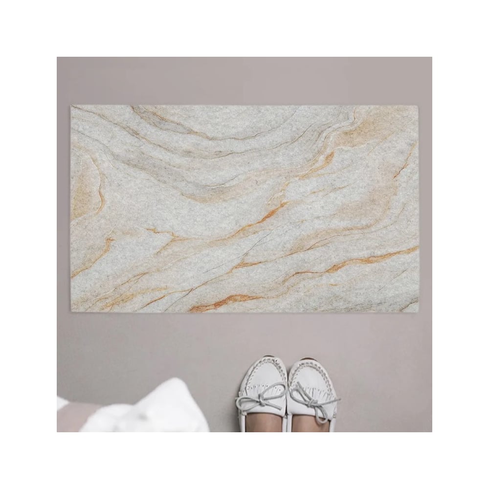 Коврик придверный JoyArty в прихожую с принтом Нежный мрамор 45х75 см door_sd1114 - выгодная ...