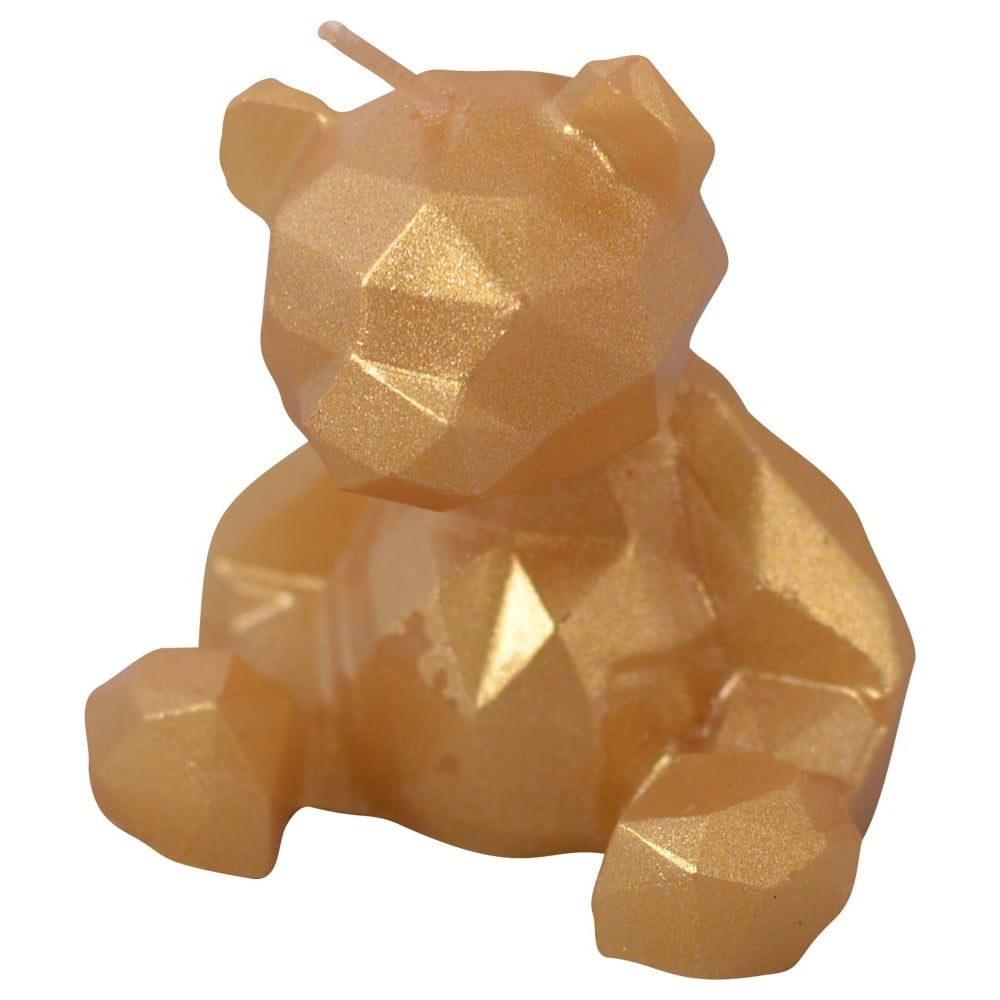 Свеча декоративная МУЛЬТИДОМ "Мишка грань", 6x5,5x6 см МС5-112 ...