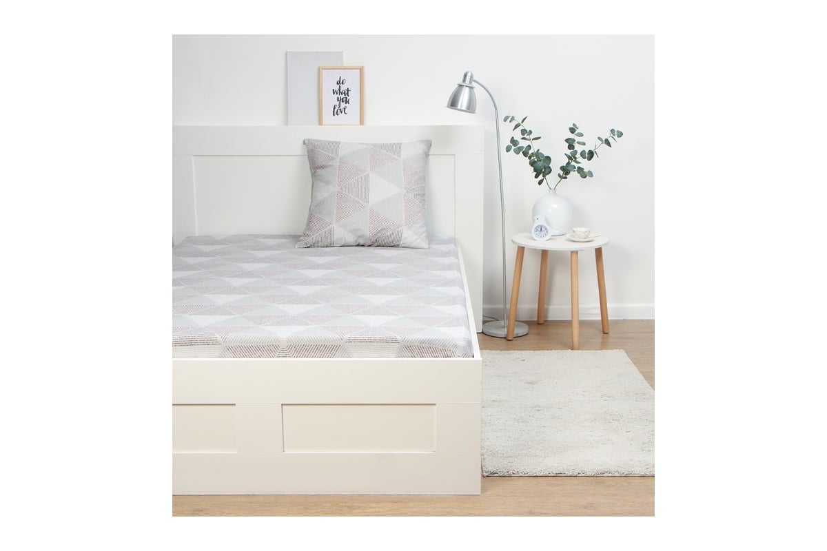 Комплект Экономь и Я Галактика: Простыня 145x214 см, 70x70 см, бязь ...