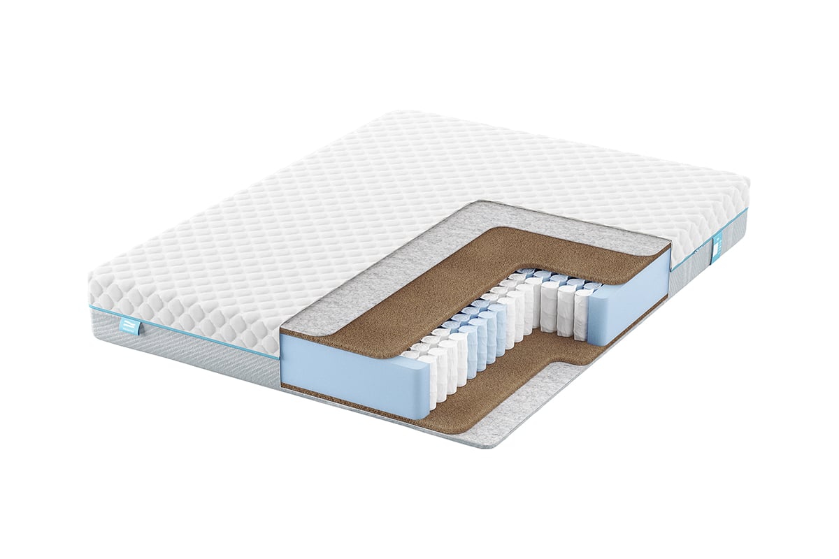 Матрас с независимыми пружинами Promtex Soft 18 Cocos 120x200 P-SF-18-1 ...