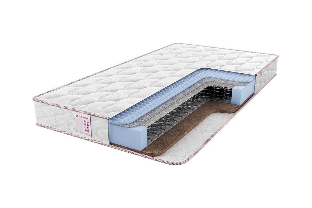 Матрас с зависимыми пружинами Sontelle Libre Base swan 80x195 S-LBR-BS ...