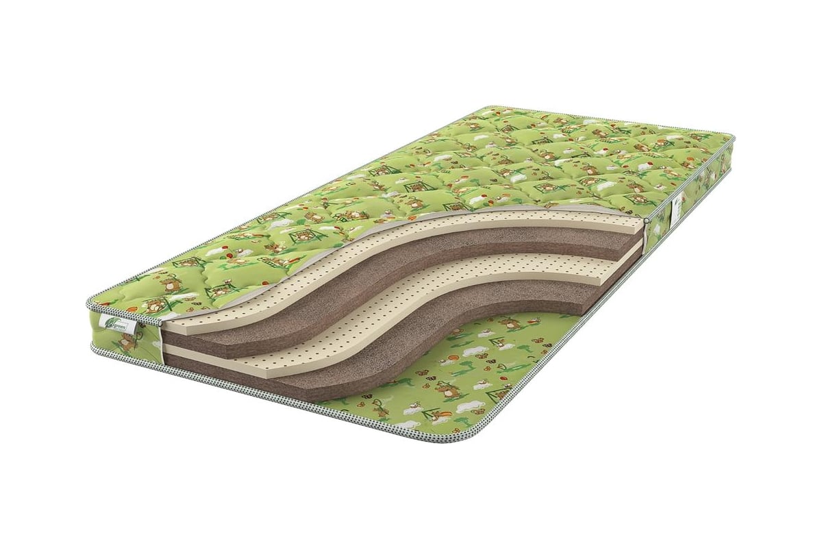 Детский матрас беспружинный Agreen Save Stork 65x125 A-SV-0-010-STR\22 ...