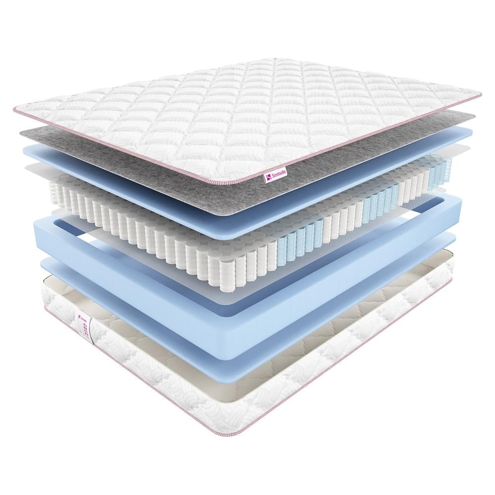 Матрас с независимыми пружинами Sontelle Coste Libby 120x200 S-CST-019 ...