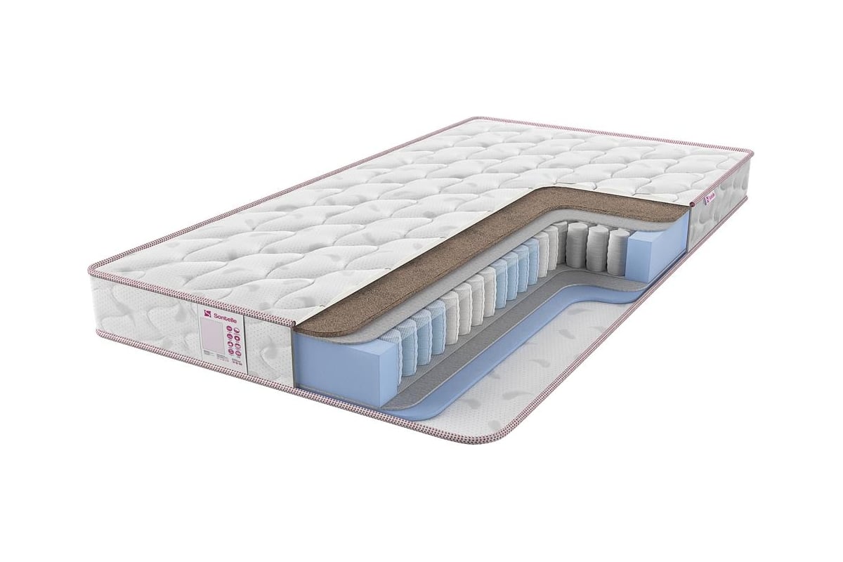 Матрас с независимыми пружинами Sontelle Coste Loft 120x200 S-CST-1-000 ...