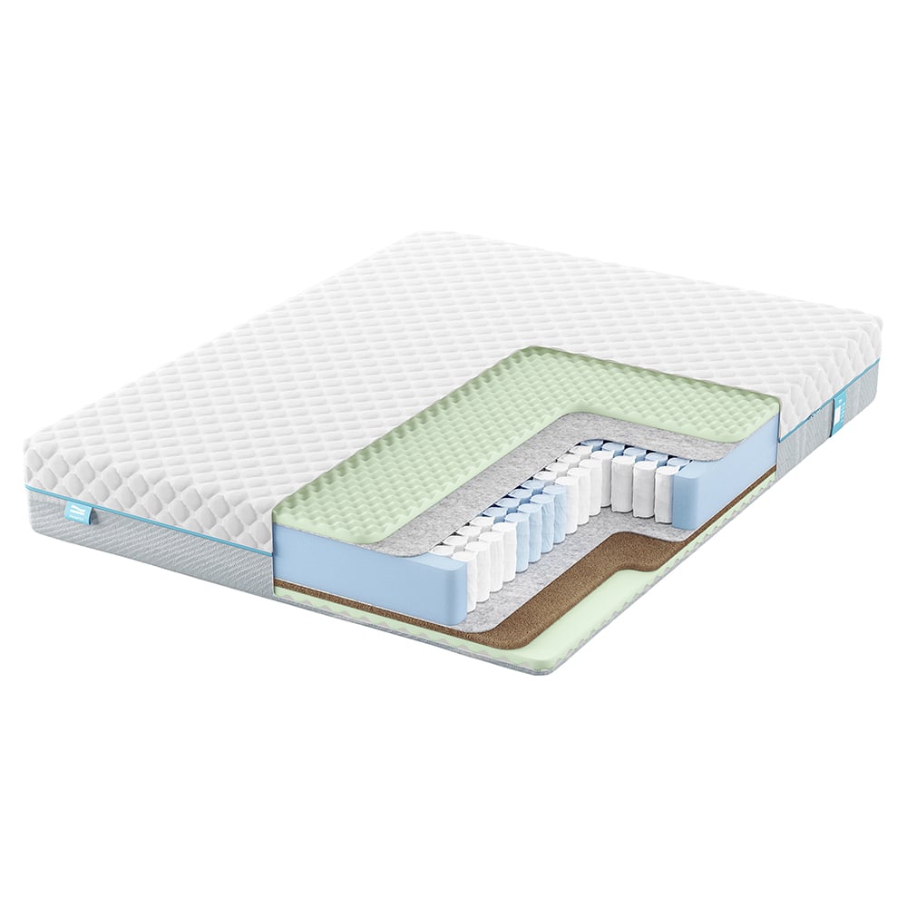 Матрас с независимыми пружинами Promtex Soft Combi Cocos M 120x200 P-SF ...
