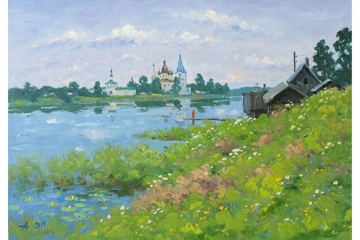 Картина Буревестник Монастыри России. Картина Александровского ...