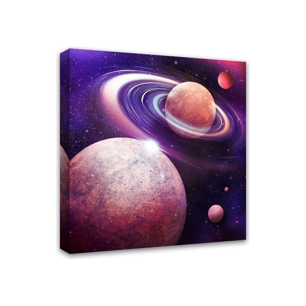Картина на холсте Симфония Космос 30x30 см 1-025 - выгодная цена ...