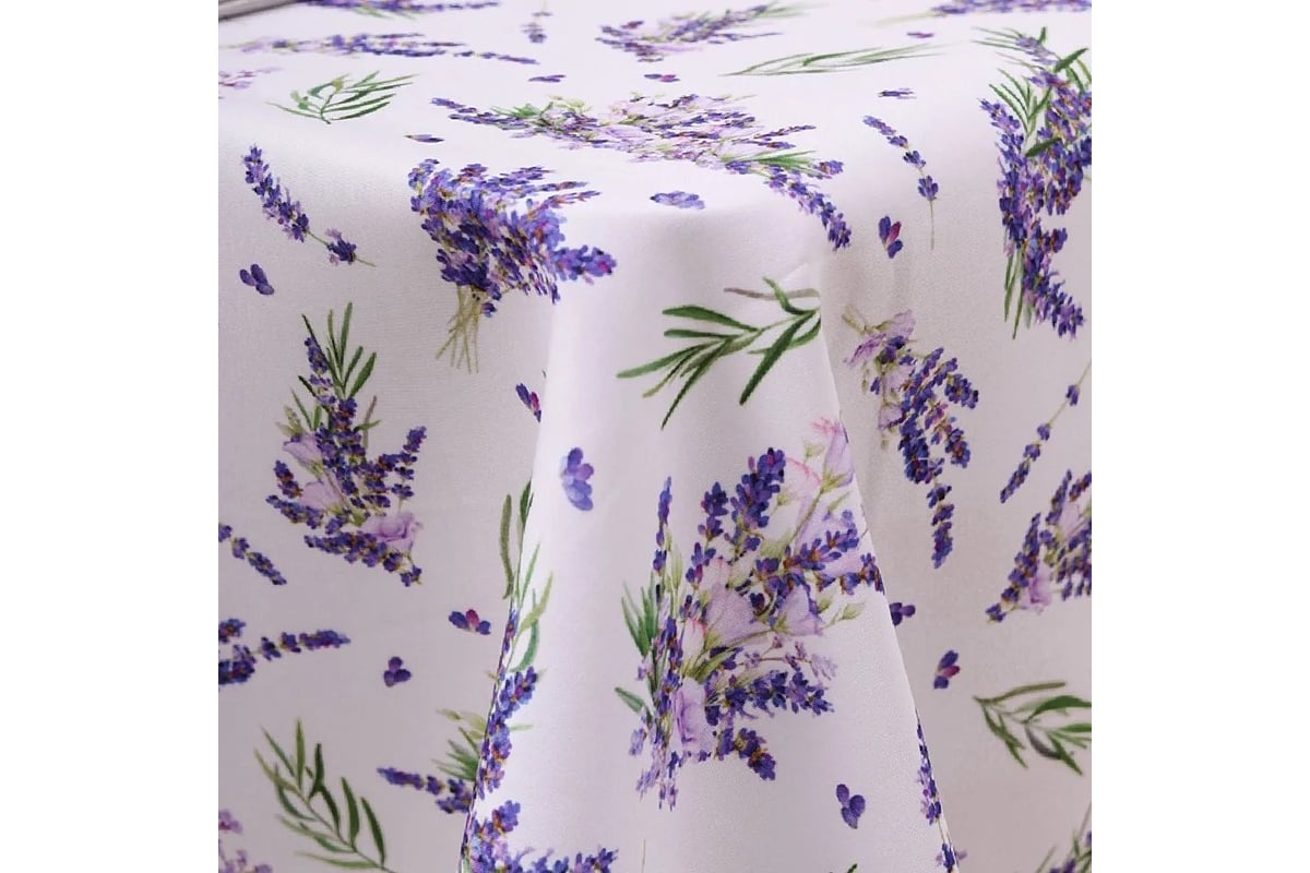 Скатерть прямоугольная с водоотталкивающей пропиткой Василиса 140x180 ...