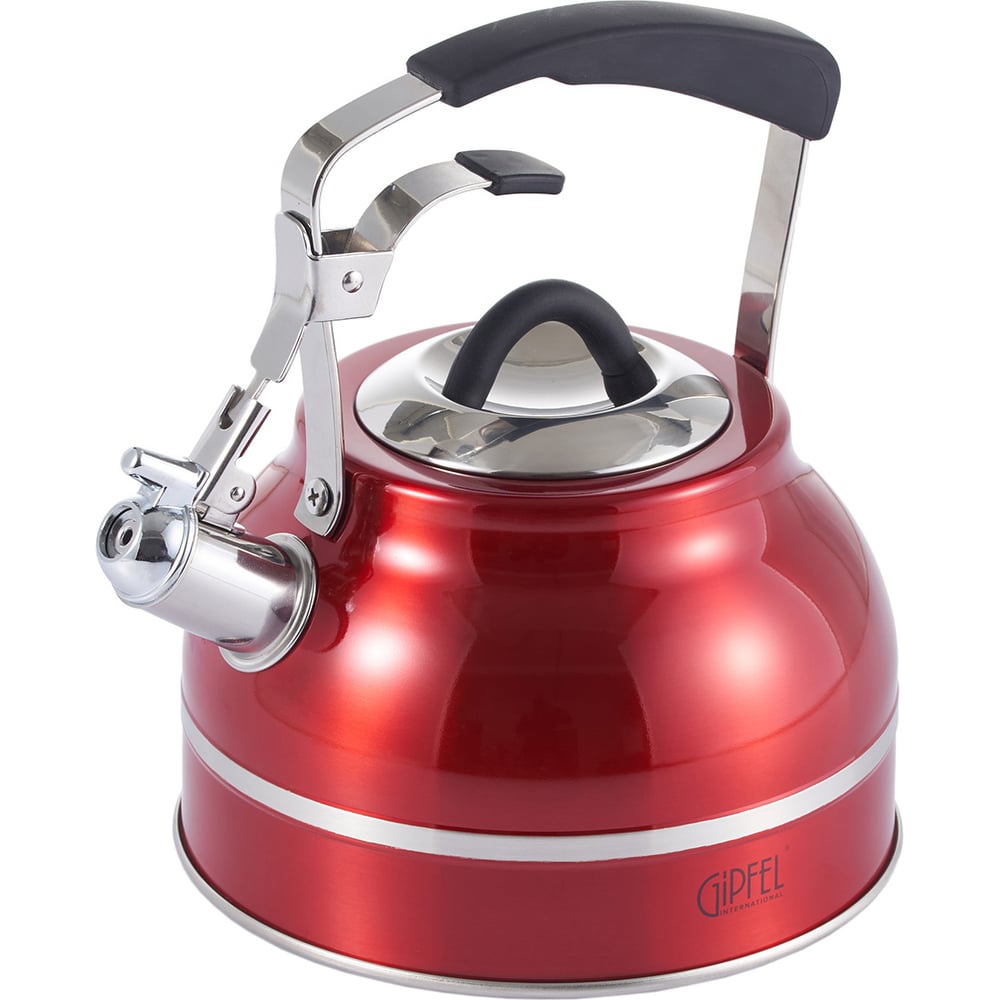 Чайник для кипячения воды Gipfel CRETE 2.5л со свистком, с индукционным ...