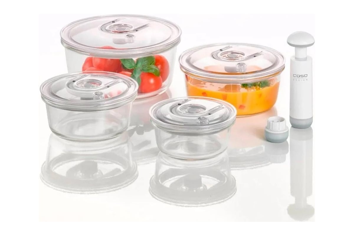 Контейнеры вакуумные CASO VacuBoxx R-set - выгодная цена, отзывы ...