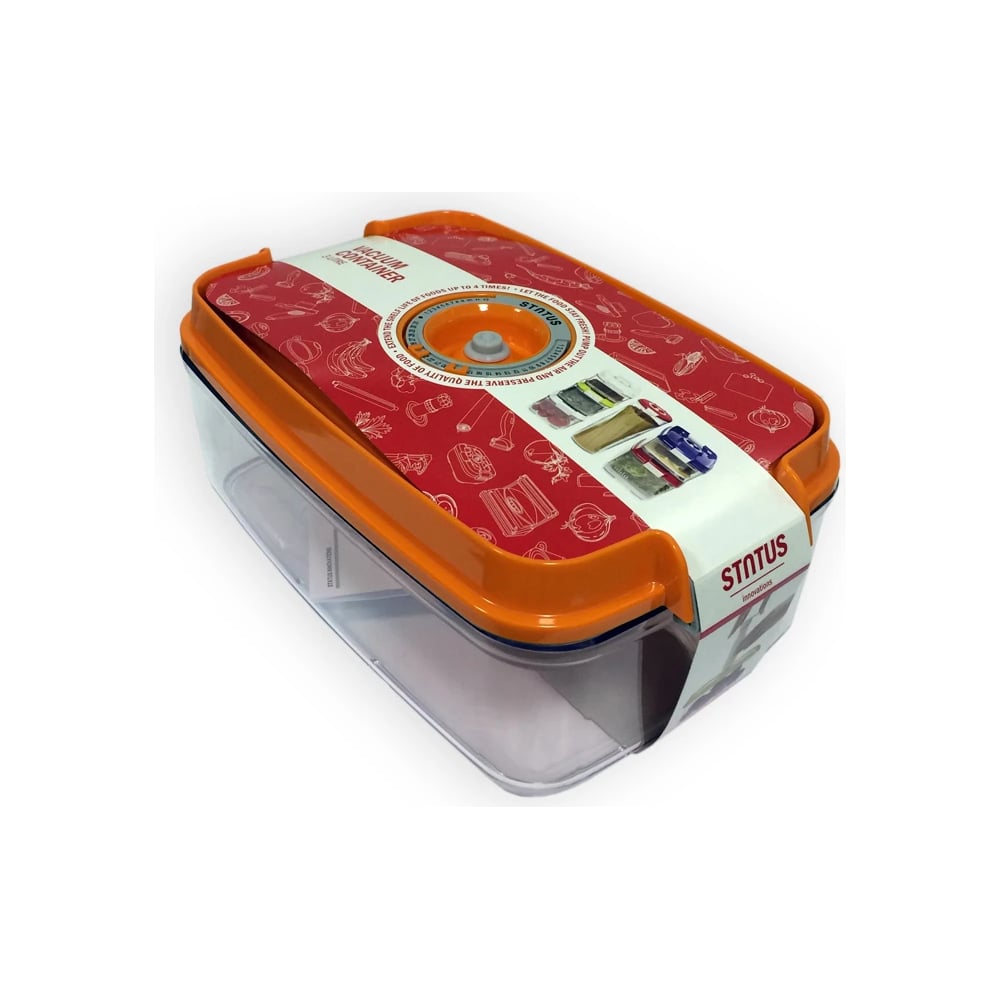 Контейнер для вакуумного упаковщика STATUS VAC-REC-30 Orange - выгодная ...