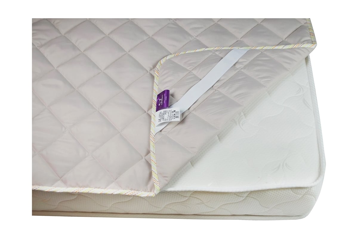 Наматрасник KUPU-KUPU Овечья шерсть 90x200 см, с резинкой по углам КШМ ...