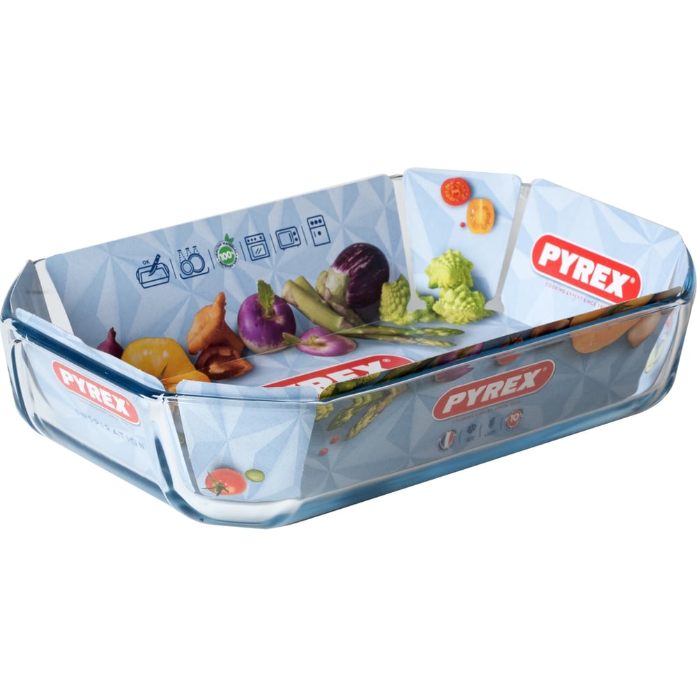 Блюдо для запекания и выпечки PYREX INSPIRATION 30x20 см, прямоугольное ...