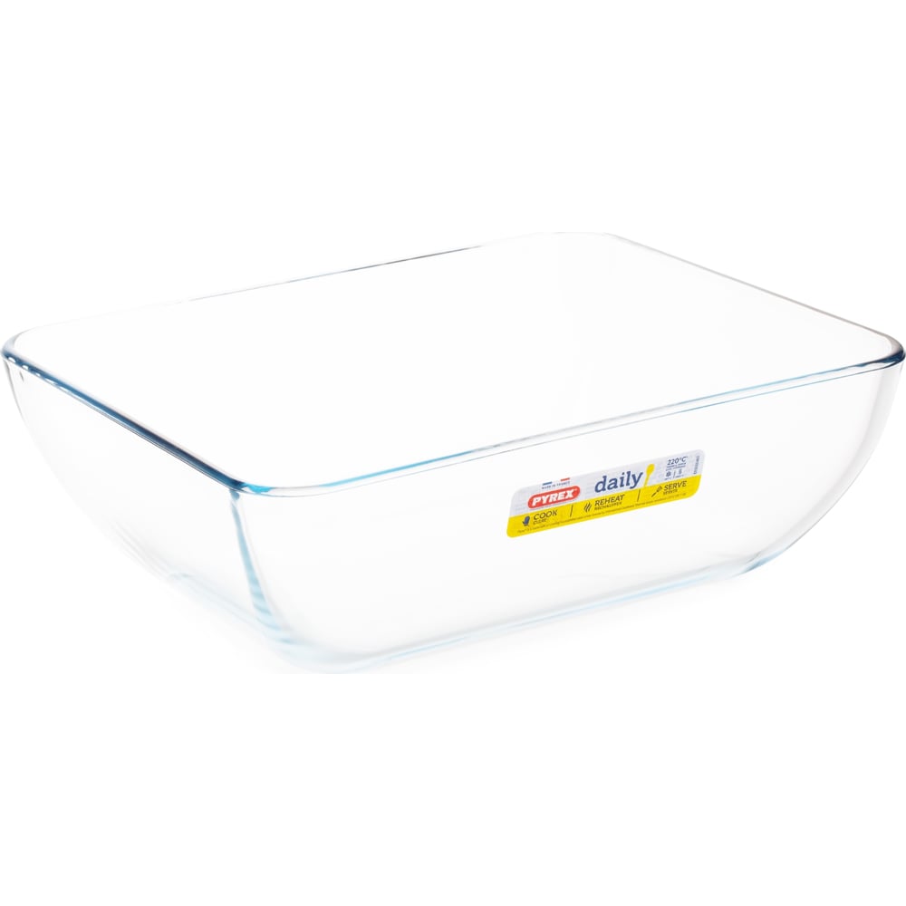 Блюдо для запекания и выпечки PYREX DAILY 27x22x9 см, прямоугольное ...