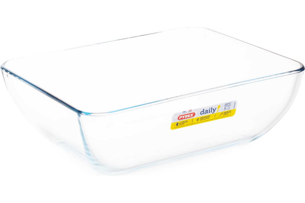 Блюдо для запекания и выпечки PYREX DAILY 27x22x9 см, прямоугольное ...