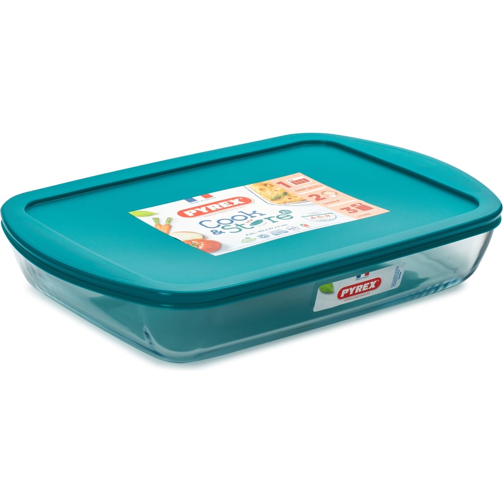 Форма для запекания и выпечки с крышкой COOK and STORE XL 4.9л ...