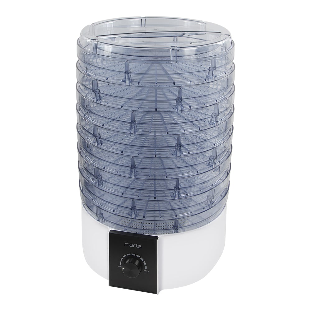 Сушилка для овощей и фруктов MARTA MT-FD1889E 10 поддонов: 8+1 для ...