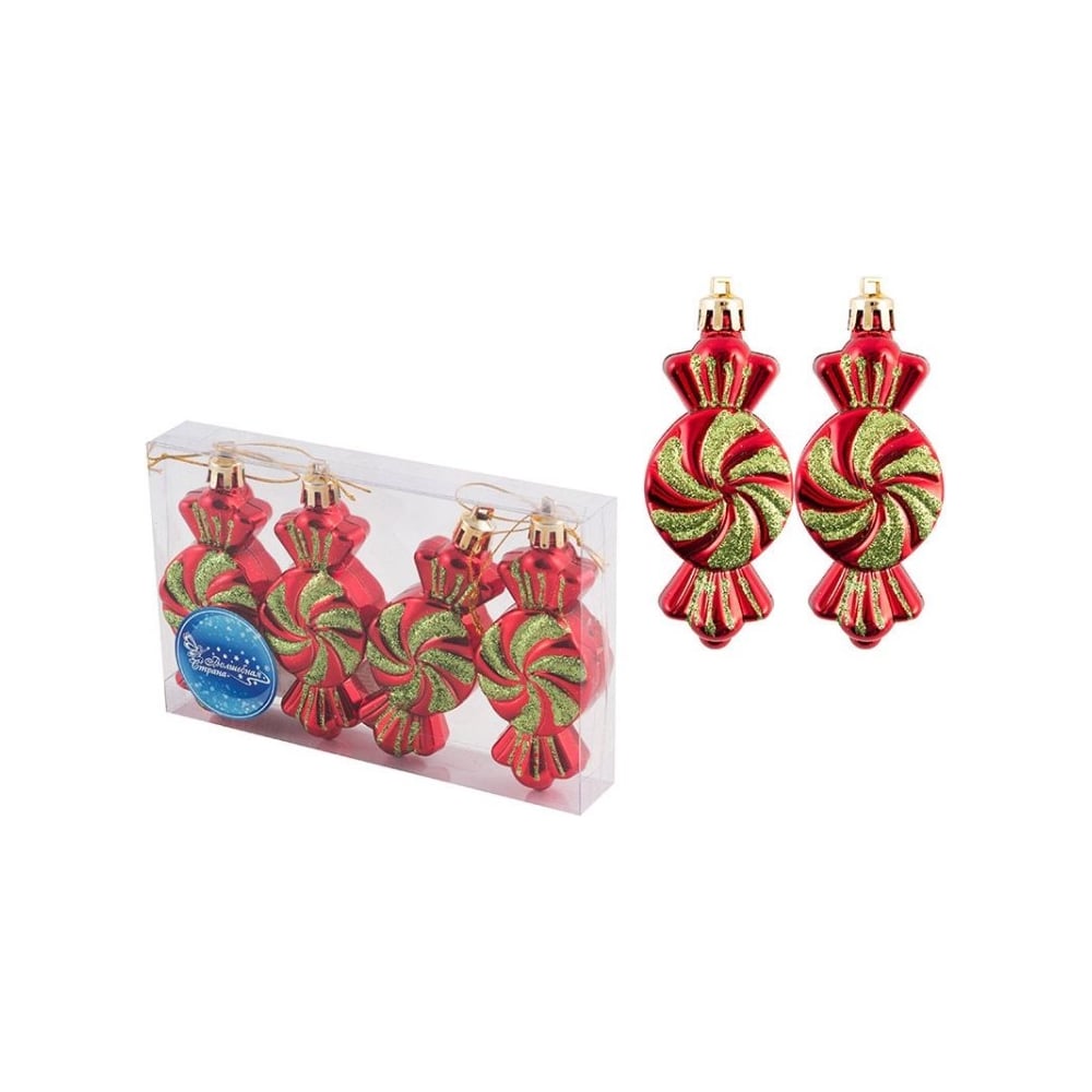 Набор елочных украшений Волшебная страна Яркие конфетки 005644 ...