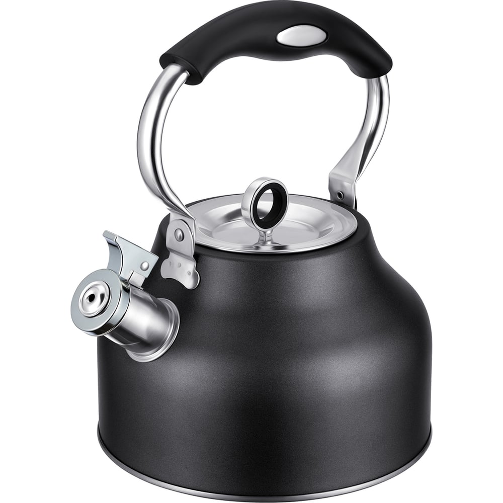 Чайник Regent inox 2,5 л, со свистком, Linea TEA 93-TEA-49 - выгодная ...