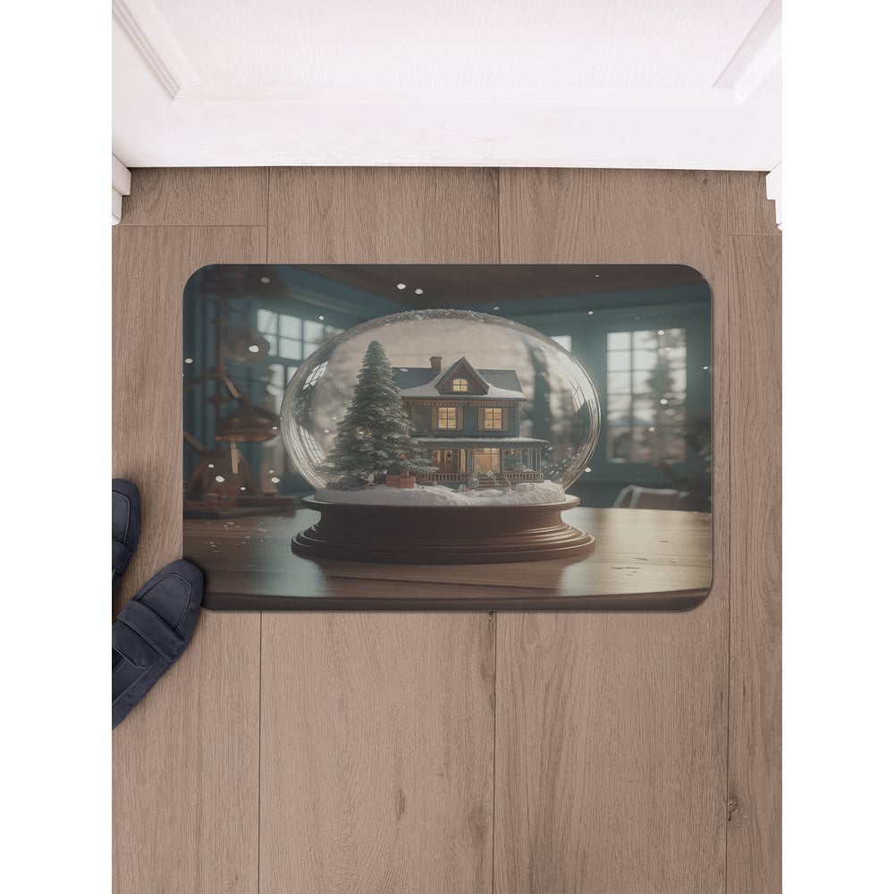 Коврик в прихожую придверный JoyArty прямоугольный Волшебный шар 58x38 см sbmrec_427877_58x38 ...