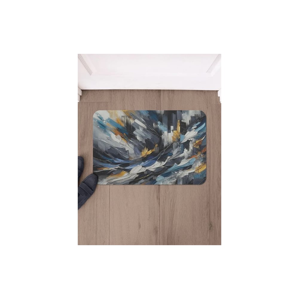 Коврик в прихожую JoyArty прямоугольный Акварель кистью 58x38 см sbmrec_sd3464_58x38 - выгодная ...