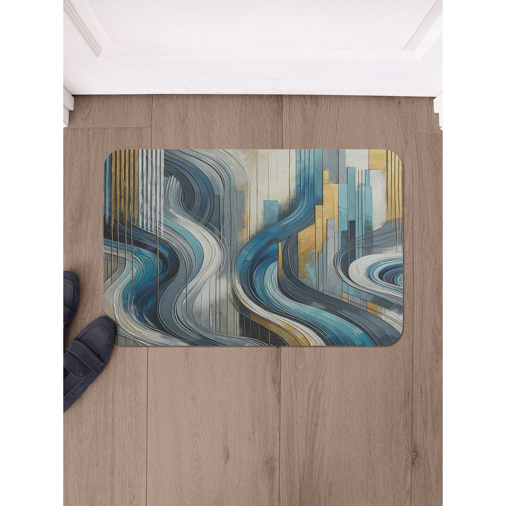 Коврик в прихожую JoyArty прямоугольный Быстрый путь 58x38 см sbmrec_sd3517_58x38 - выгодная ...